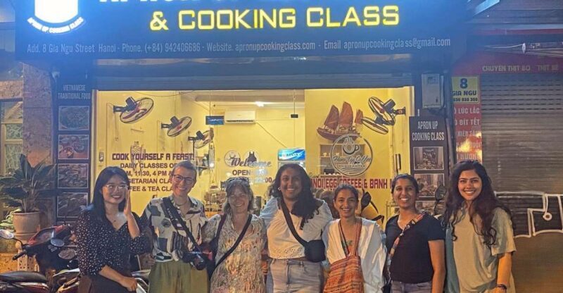 Hanoi: 5 Local Dishes Cooking Class with Meal & Market Visit - Key Points