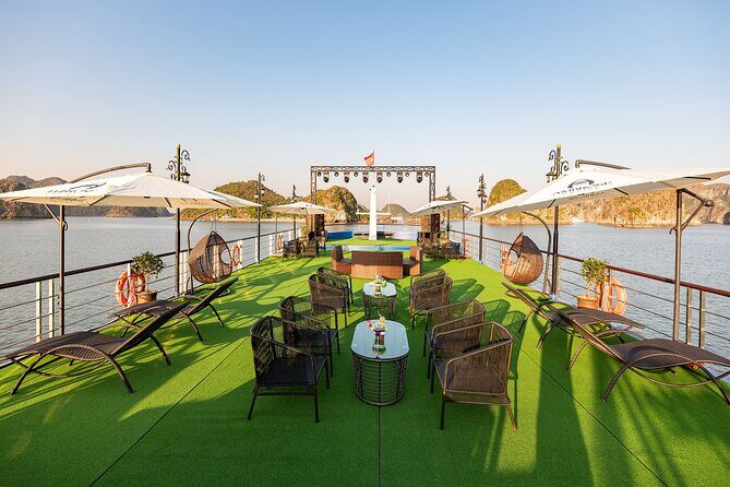 Hanoi: 5-Star Ambrose Luxury Cruise in Ha Long Bay with Jacuzzi - The Sum Up