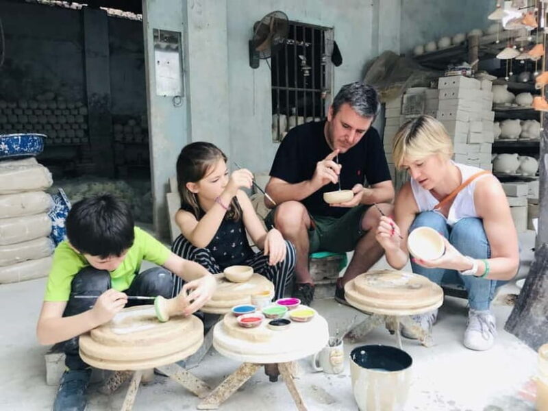 Hanoi: Bat Trang Village and Pottery Making Tour with Lunch - The Itinerary Breakdown