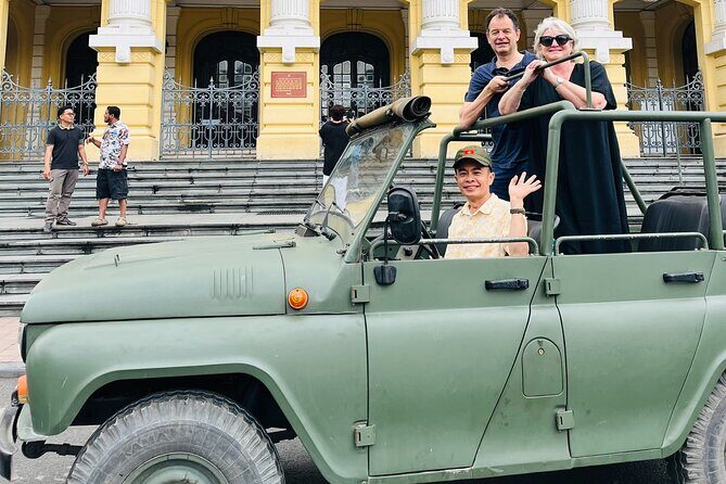 Hanoi City Jeep Tour Half-day: Food, Culture & Fun (4 hours) - Key Points