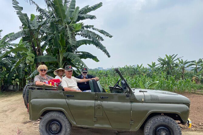 Hanoi City Jeep TourCity highlights & Countryside Banana Island - FAQ