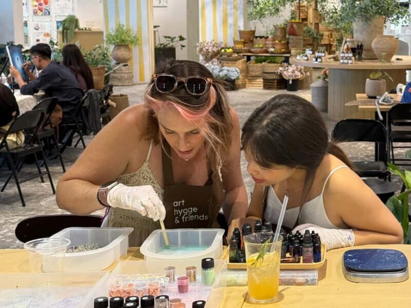 Hanoi: DIY Resin Art Light-Up Photo Frame Workshop - Key Points