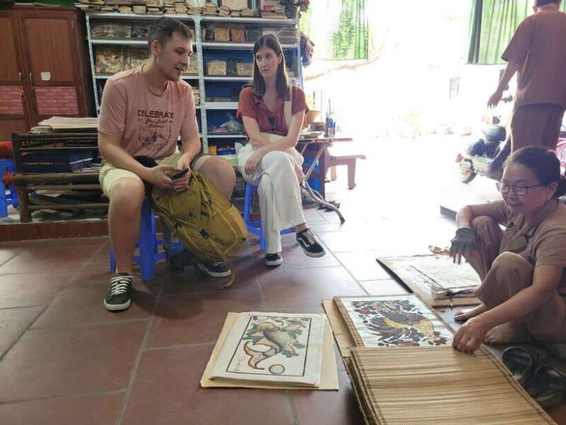 Hanoi: Dong Ho Painting Village & But Thap Pagoda Private - Returning to Hanoi