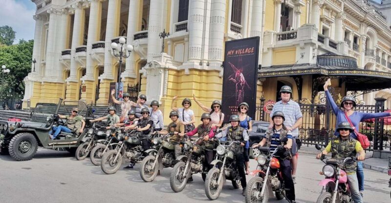 Hanoi Food, Culture, Sightseeing & Fun By Vintage Motorbike - Key Points