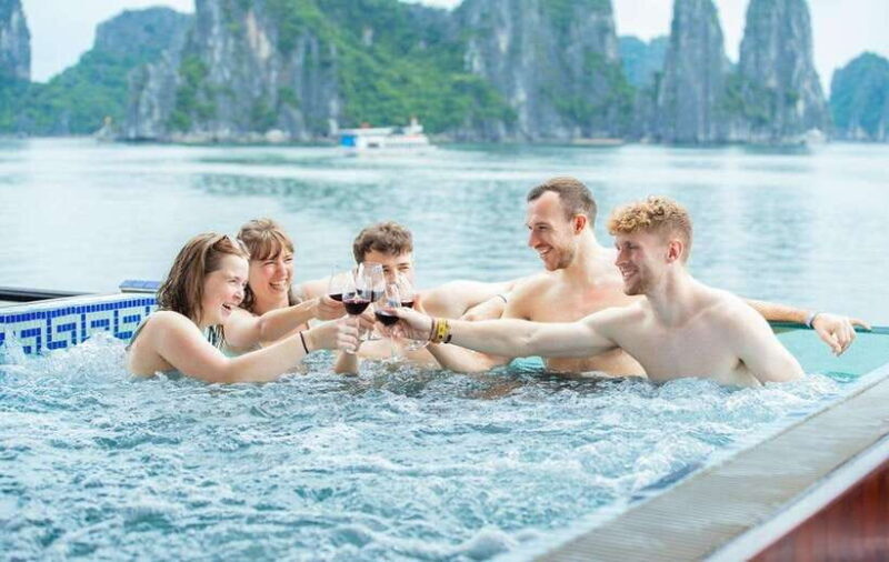 Hanoi: Full-Day Halong Bay 5 star, jacuzzi, buffet,kayak,swim - Considerations and Possible Drawbacks