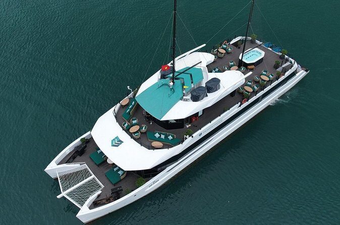 Hanoi Ha Long and Lan Ha Bay Cruise with Jacuzzi and Water Slides - FAQs