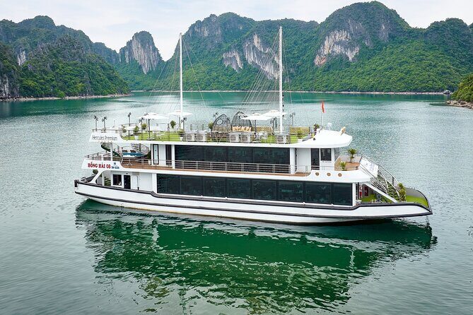 Hanoi: Ha Long bay Luxury Day cruise: Buffet-Kayaking and Jacuzzi - Key Points