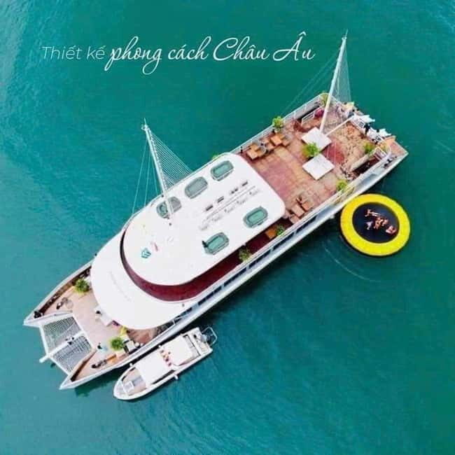 Hanoi/Ha Long: Ha Long Bay Luxury Day Cruise by Catamaran - The Experience: Pros and Cons