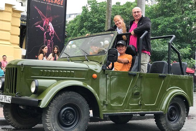 Hanoi Half-day with Food + Fun + Culture By Russian Jeep - Key Points