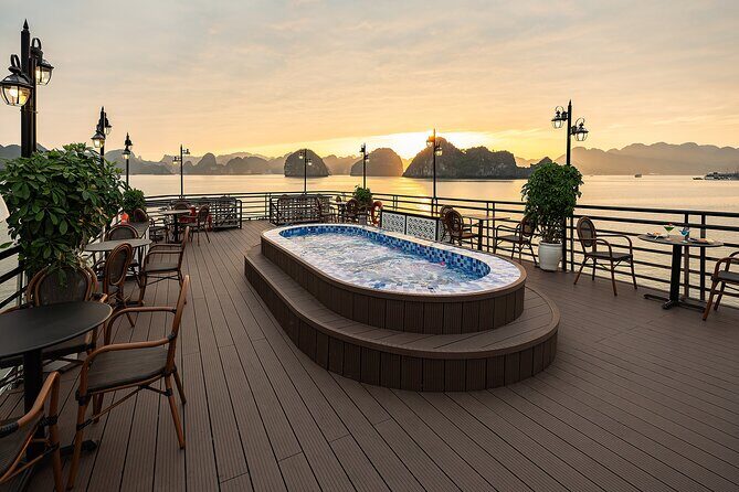Hanoi Halong Bay New 5 Star Cruise with Jacuzzi & Local Cuisine - Frequently Asked Questions