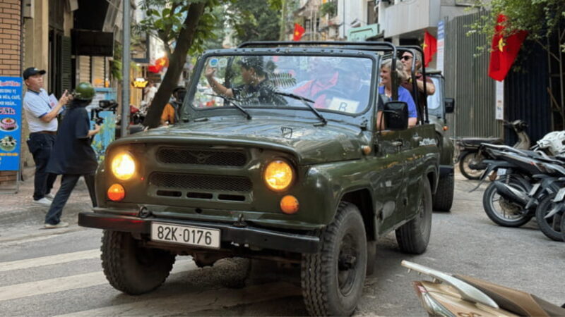 Hanoi: Historic Jeep Tour - Exploring the French Quarter