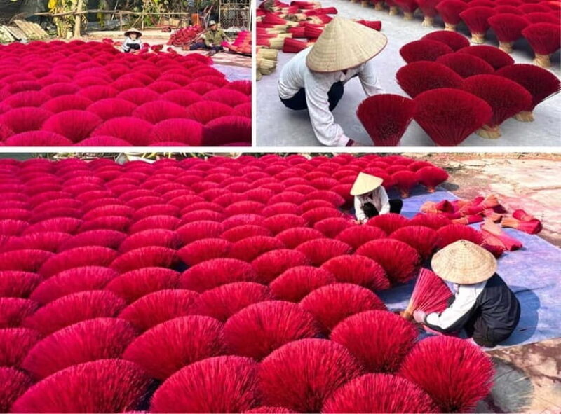 Hanoi Incense Village Tour & Traditional Crafts All Included - Exploring the Itinerary in Detail