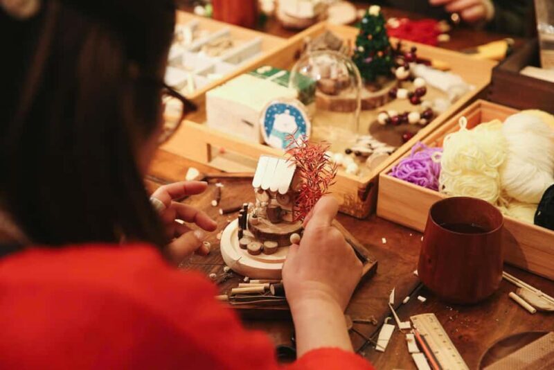 Hanoi: 'Into the Forest' Miniwood Recycled Wood Workshop - The Crafting Experience: Authenticity and Joy