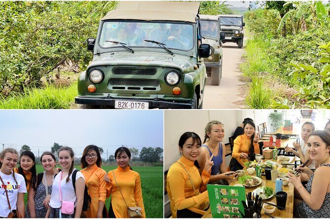 Hanoi Jeep Tours Led By Women: Hanoi Countryside Jeep Tours - Key Points