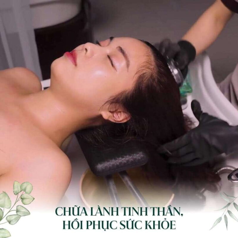Hanoi Lá Spa 38: Herbal Shampoo &Head Massage Treatment 90' - An Authentic Approach to Relaxation
