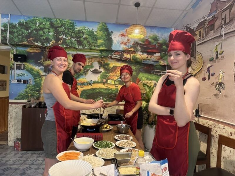 Hanoi: Old Quarter Market Tour and Cooking Class with Meal - Detailed Itinerary Breakdown