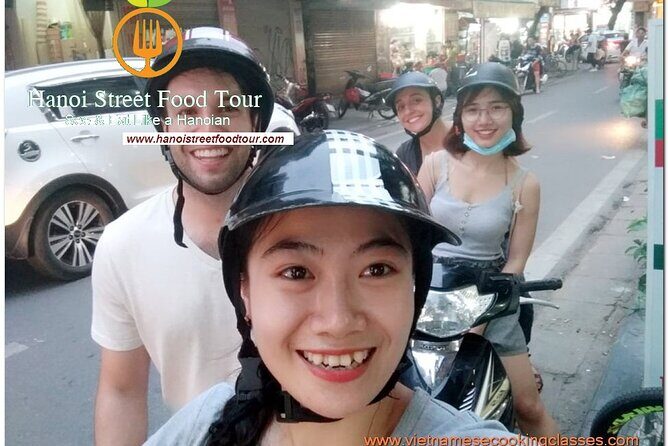 Hanoi old quarter sightseeing & street food eating by Motorcycle - Riding Through Hanoi’s Streets