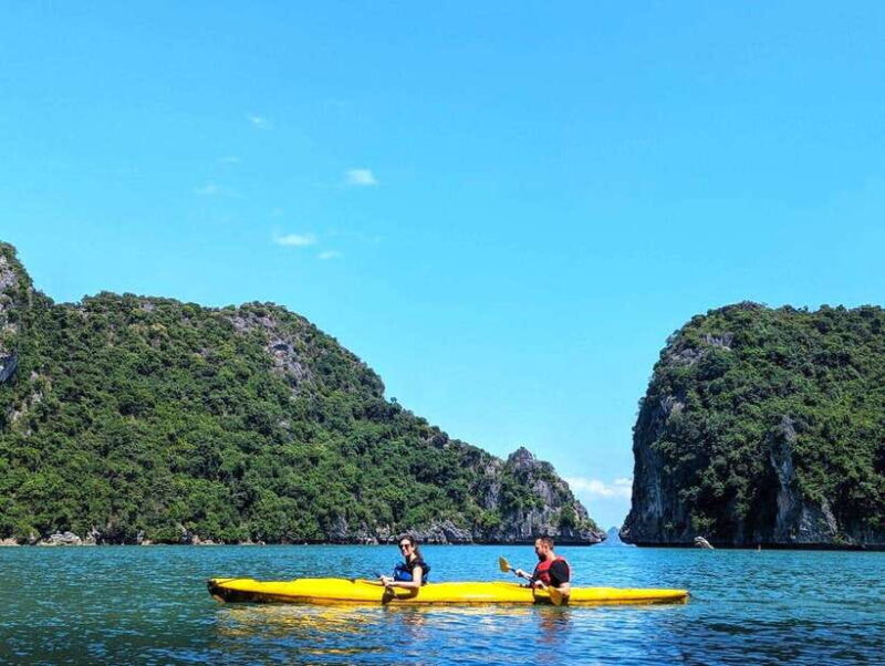 Hanoi: The Most Luxurious Lan Ha Bay Day Cruise with Biking - Water Activities and Leisure