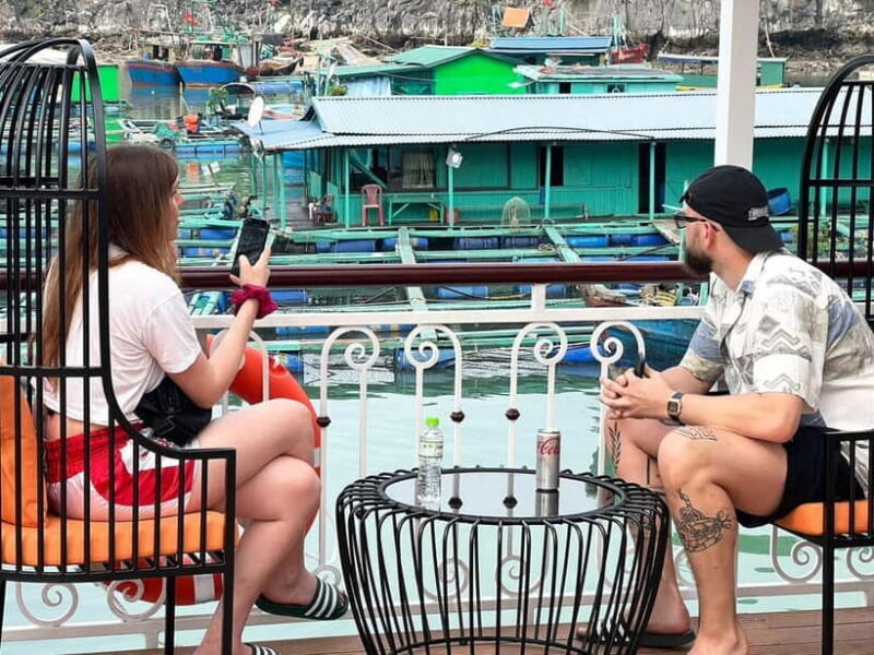 Hanoi: The newest & most luxurious cruise Cat Ba, Lan Ha Bay - Active adventures: kayaking, swimming, and water fun