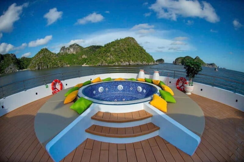 Hanoi: The newest & most luxurious cruise Cat Ba, Lan Ha Bay - Returning to Hanoi