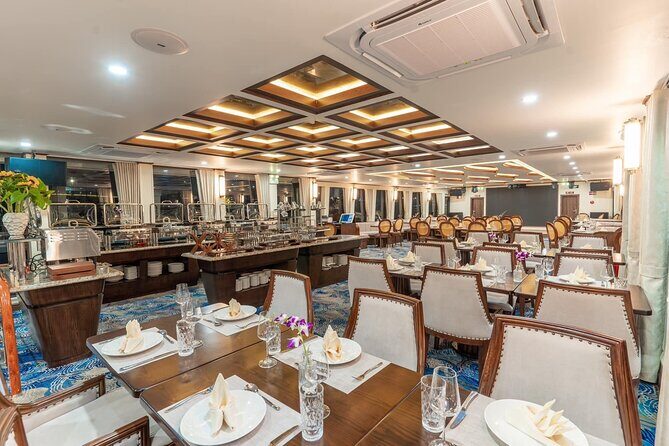 Hanoi to Ha Long Bay: Symphony Cruise with Bus , Buffet & Jacuzzi - FAQ