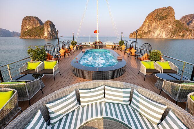Hanoi to Halong Bay: 5-Star Scenic Cruise with Buffet Lunch - Key Points