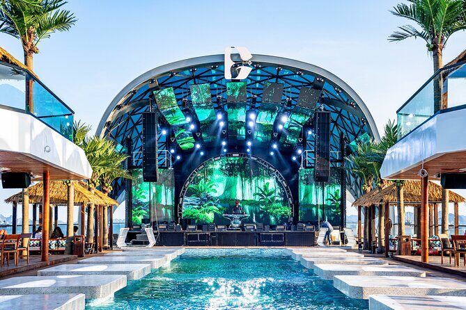 Hanoi to Halong Bay 6 Star Day Cruise Swim Buffet and Live Music - Key Points