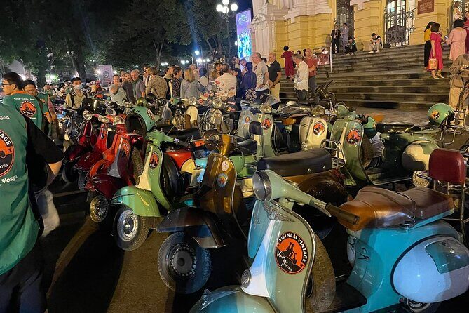 Hanoi Vespa After Dark Street Food Tour Train Street Live Music - FAQs