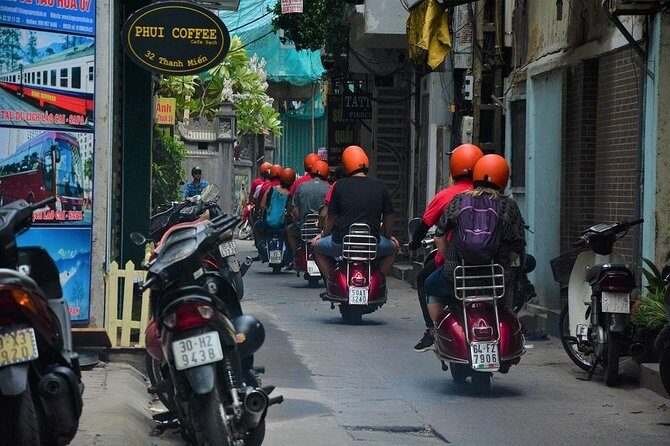Hanoi Vespa Tours: Hanoi Vintage Vespa Food Tours - Itinerary Breakdown