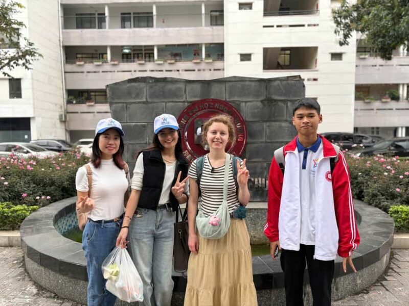 Hanoi: Vietnamese Students Culture Exchange Tour - Key Points