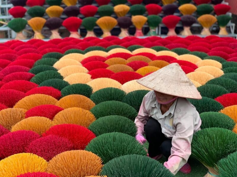 Hanoi's Artisan Trail Incense, Hat Making & Lacquer Art Tour - A Detailed Look at Hanoi’s Artisan Trail Tour