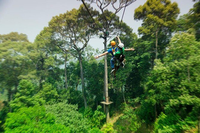Hanuman World Zipline 32 Platforms With Free Transfer - Key Points
