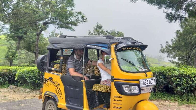 Haputale:Glorious Tuk Tuk Ride to Lipton'sSeat & Tea Factory - Tea Plucking and Local Culture