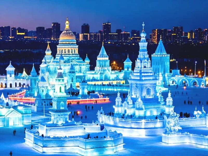 Harbin:Frozen Ice & snow World+Sauna/tour opt - A Closer Look at Harbin’s Ice & Snow World