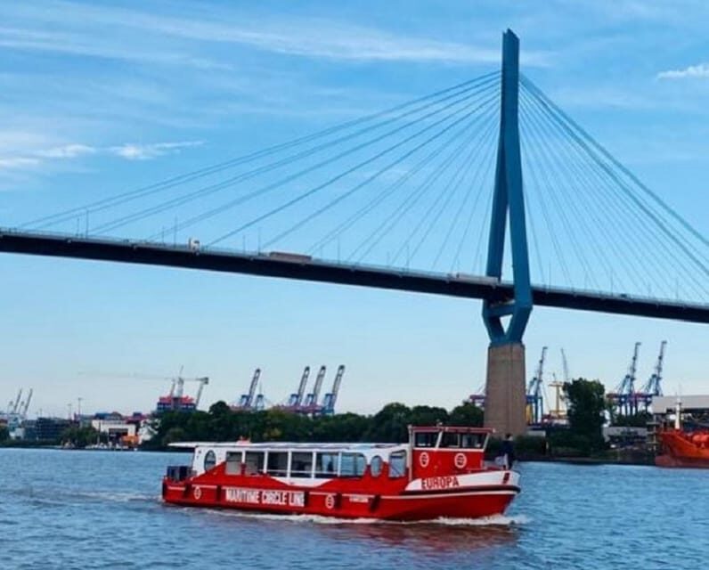 Harbor Tour with Live moderation in German - Discover Hamburg’s Maritime Charm on a Harbor Barge Tour