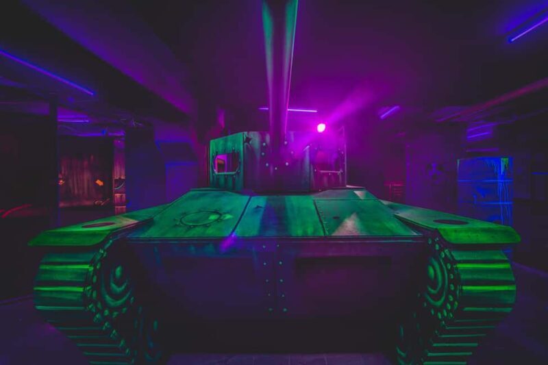Hasselt: Ultimate Laser Tag Experience  3 Games + Drink - Key Points