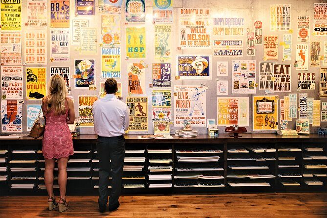 Hatch Show Print Studio Tour & Country Music Hall of Fame Combo - FAQ