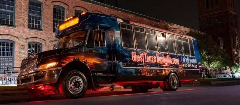 Haunted Nashville's Murder & True Crime VIP Ghost Bus Tour - Key Points