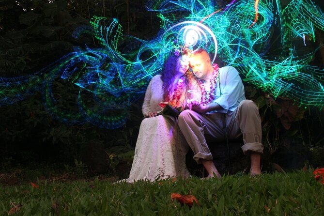 Hawaii Beach Light Painting Photography Session - Key Points