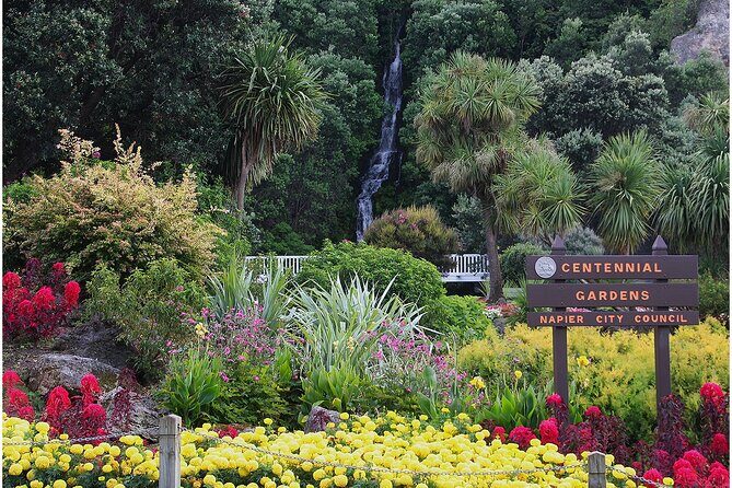 Hawke's Bay/Napier sight seeing,Temata peak, - Marine Parade and the Historic Winery