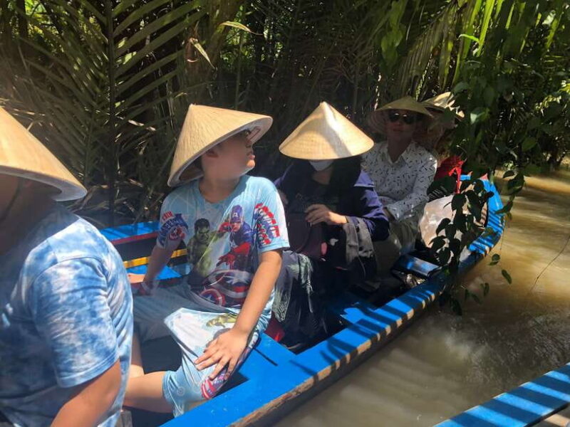 HCM:Mekong Delta 4 Islands Boat Tuk Tuk Try KhotCake Cooking - Additional Stops and Optional Vinh Trang Visit