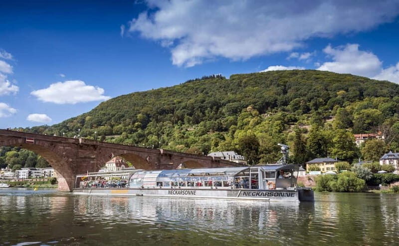 Heidelberg: Green City Tour with the Neckarsonne solar ship - The Value of the Experience
