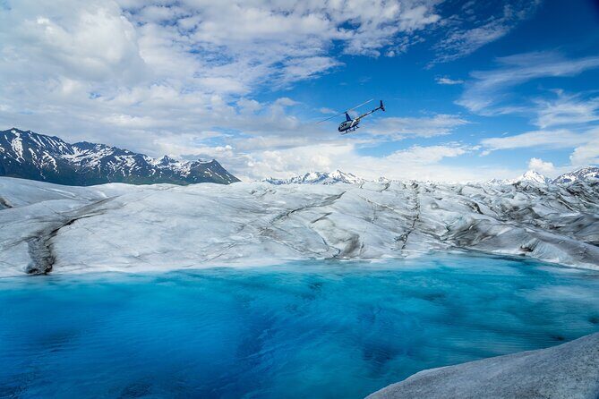 Helicopter and Glacier Paddle Boarding -PRIVATE - The Helicopter Flight: A Scenic Highlights