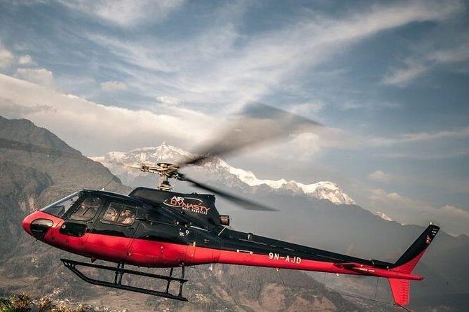 Helicopter flight from Lukla to Kathmandu - A Detailed Look at the Helicopter Experience