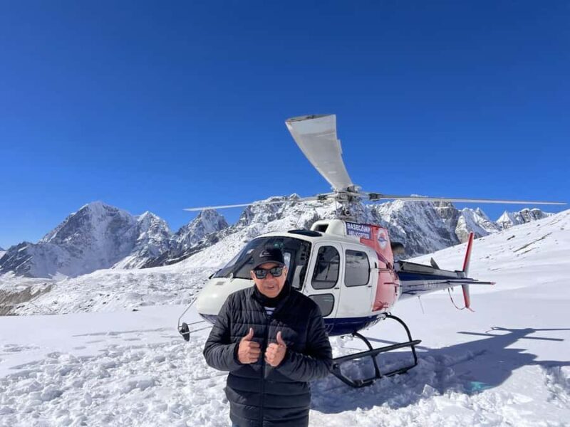 Helicopter Landing at Everest Base Camp, Kalapather - An In-Depth Look at the Everest Helicopter Tour