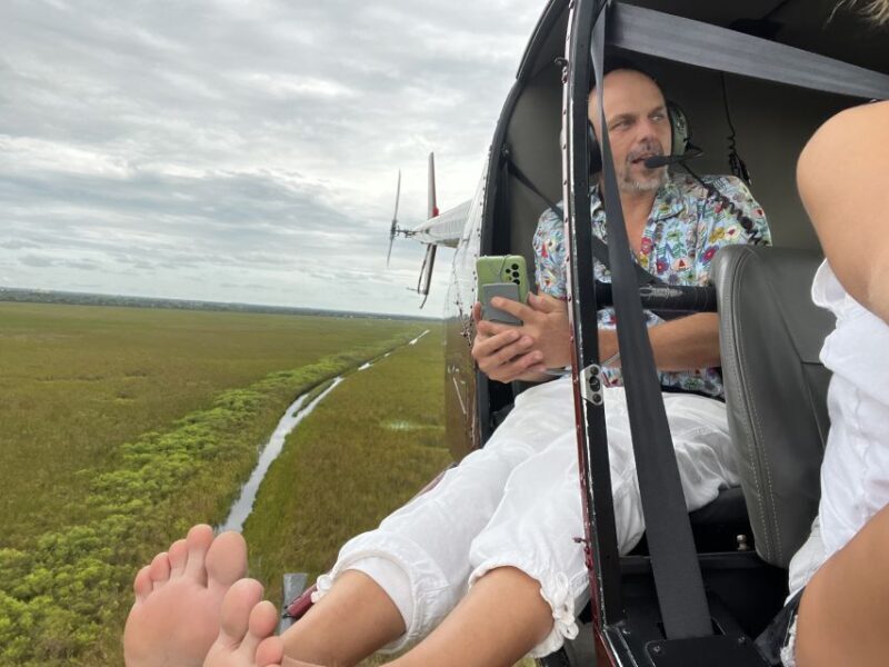 Helicopter: Lauderdale-Hard Rock Guitar-Miami Beach - An in-Depth Look at the Tour