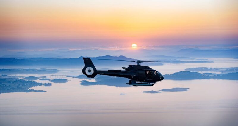 Helicopter + lunch at Cornelius Seafood Restaurant - The Experience Provider and Booking