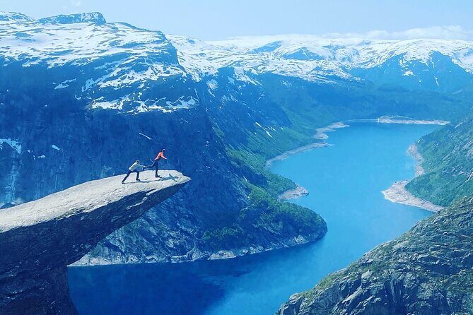 Helicopter Over Trolltunga and Waterfall Sightseeing from Bergen - The Journey Through Norway’s Natural Wonders