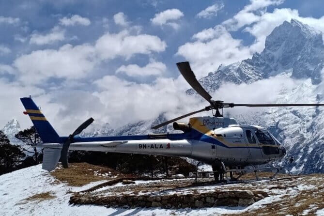 Helicopter pick up from Gorakshep to Kathmandu - How the Helicopter Transfer Works