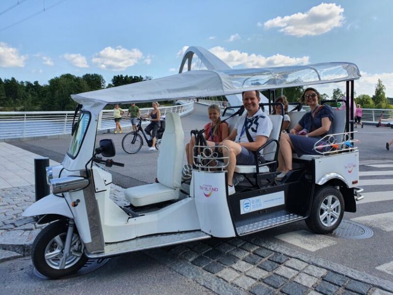 Helsinki City: 2.5-Hour City Tour with Electric TukTuk - The Guide and Commentary